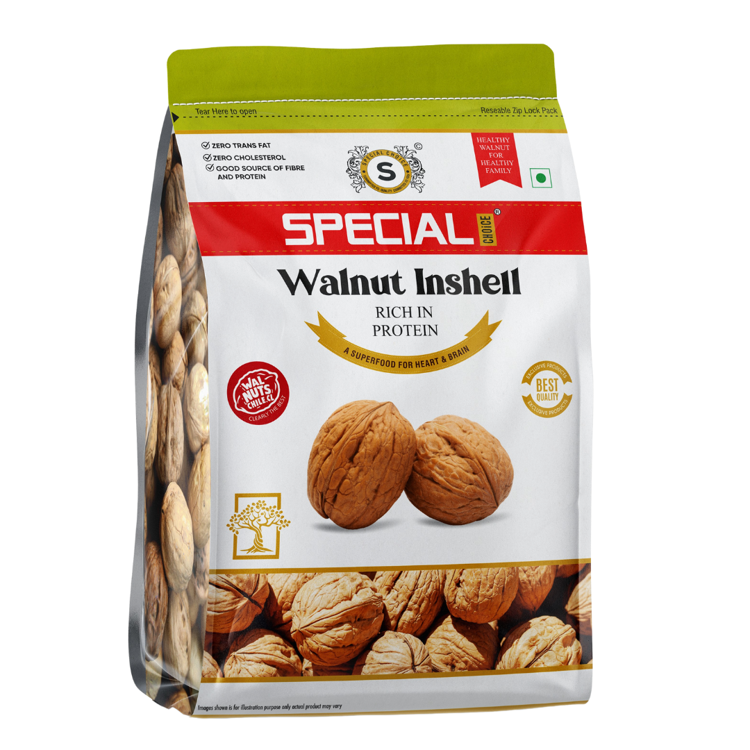 Special Choice Chilean Walnut With Shell 500g- Buy Online in India ...